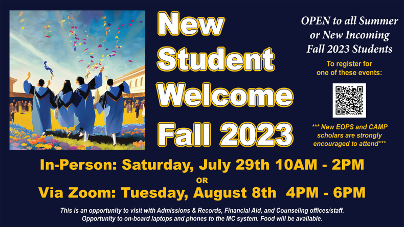 New Student Welcome - Fall 2023 | Mendocino College
